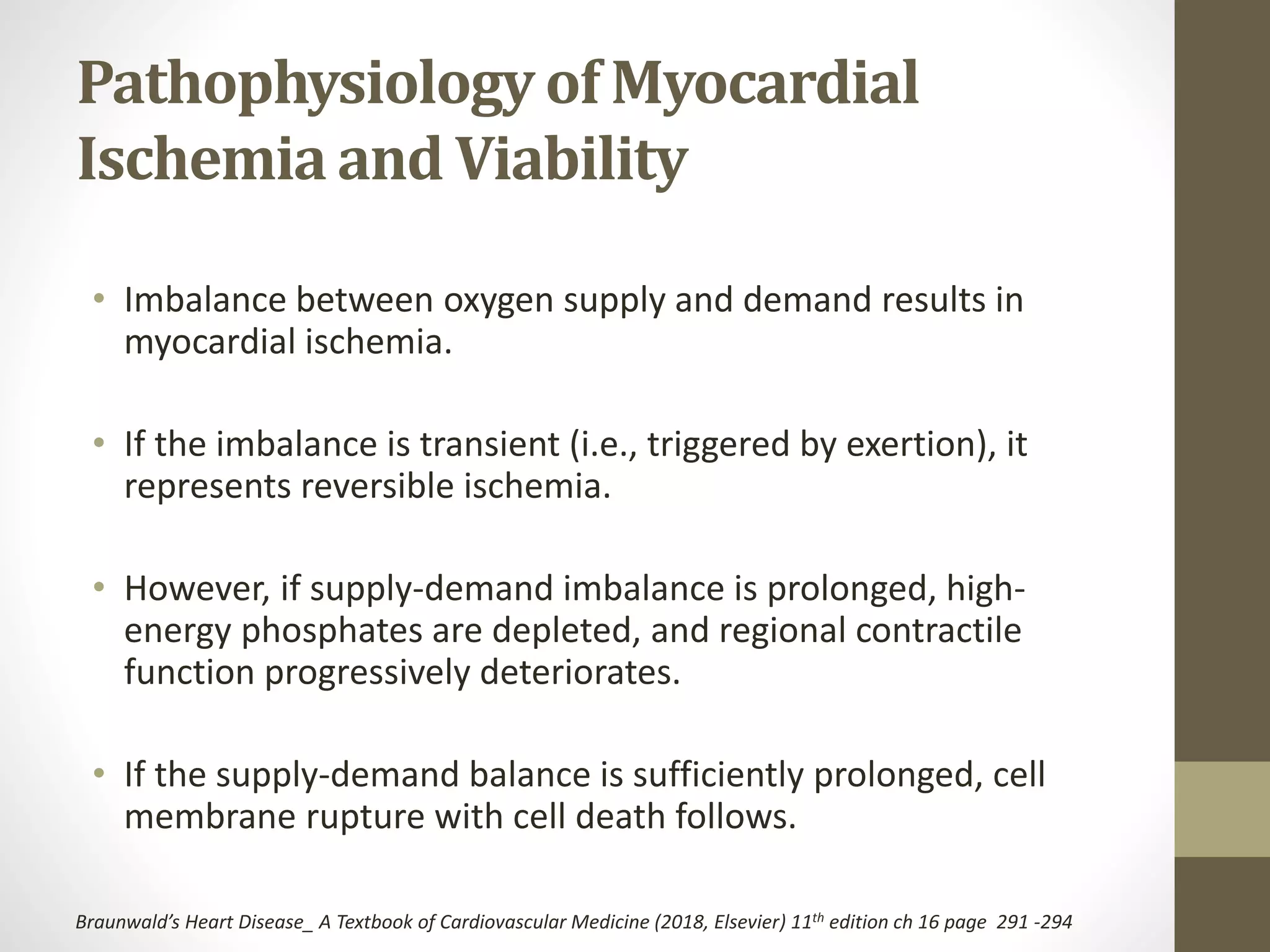 Assessment of myocardial viability | PPTX