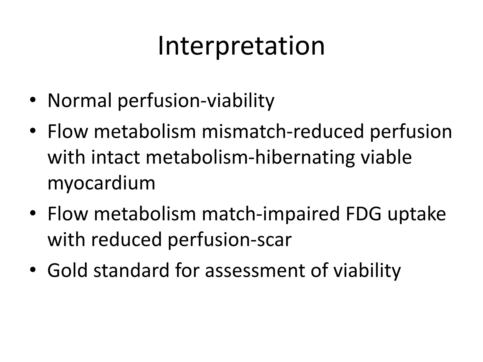 Assessment of myocardial viability | PPTX