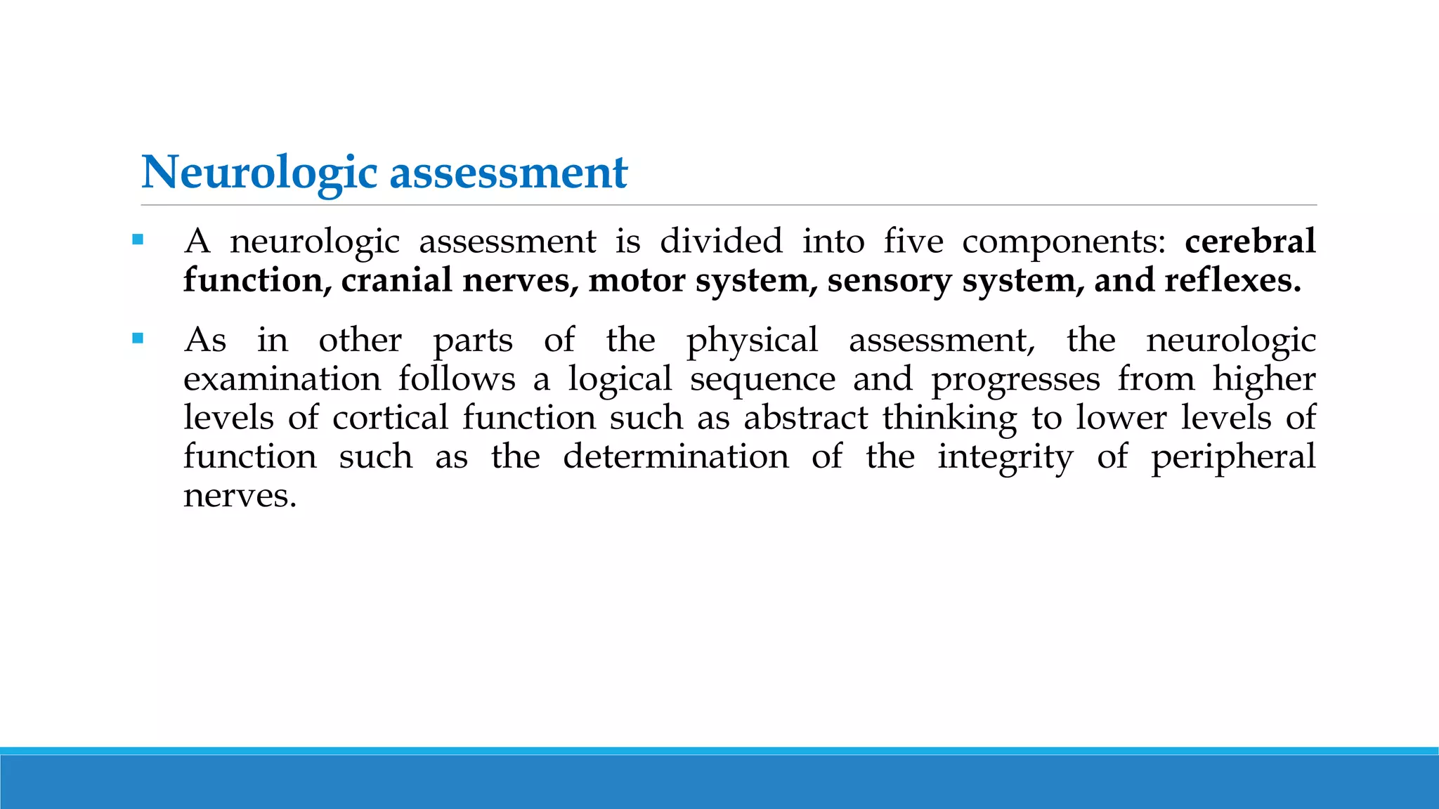 Assessment of Nervous system.pptx | Eye and Vision Conditions ...