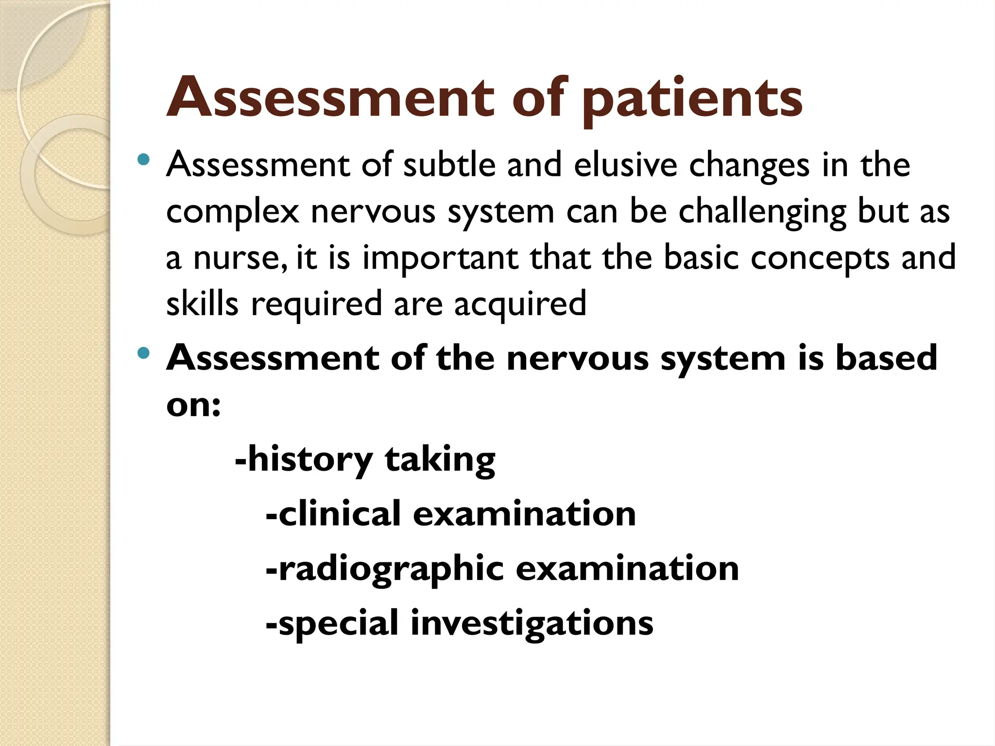 Assessment of nervous system in medical surgical.pptx