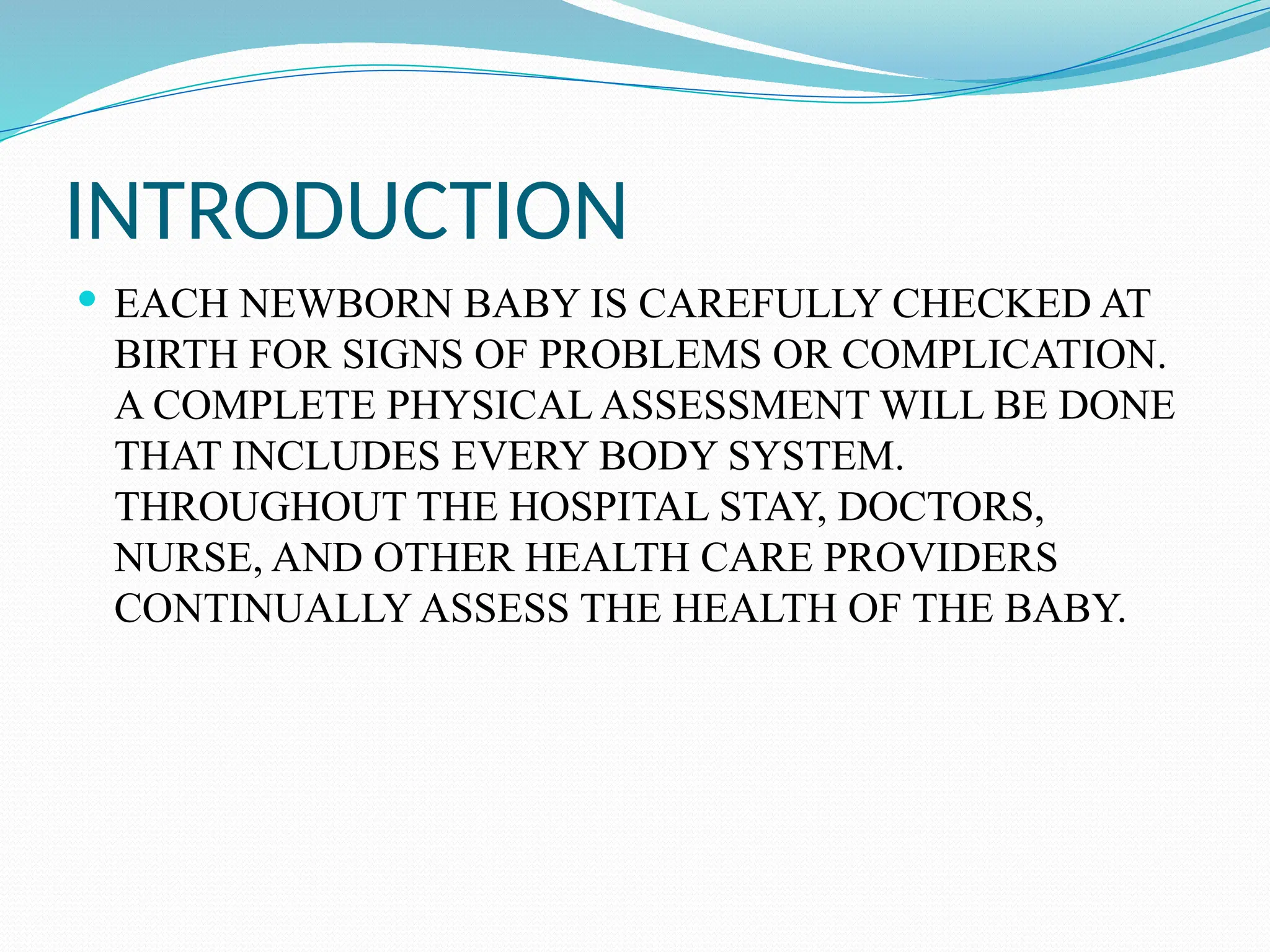 ASSESSMENT OF NEWBORN IN Child health nursing .pptx