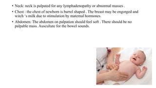 ASSESSMENT OF NEWBORN including ballard score | PPTX
