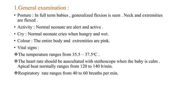 ASSESSMENT OF NEWBORN including ballard score | PPTX