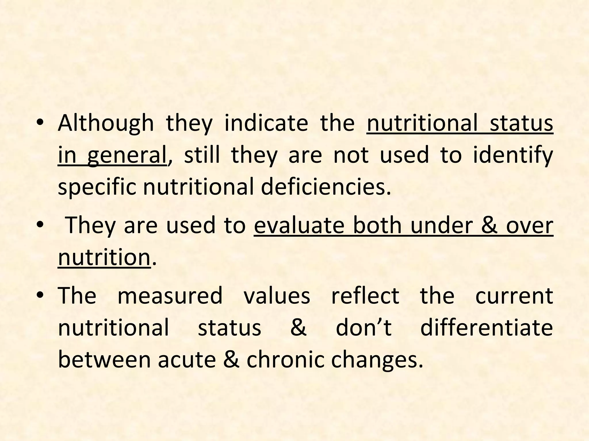 Assessment Of Nutritional Status | PPT