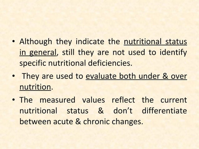 Assessment Of Nutritional Status | PPT | Nutrition | Healthy Living