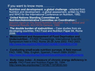 Assessment of nutritional status and nutritional history | PPTX