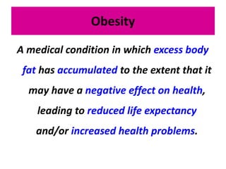 Assessment of Obesity | PPTX