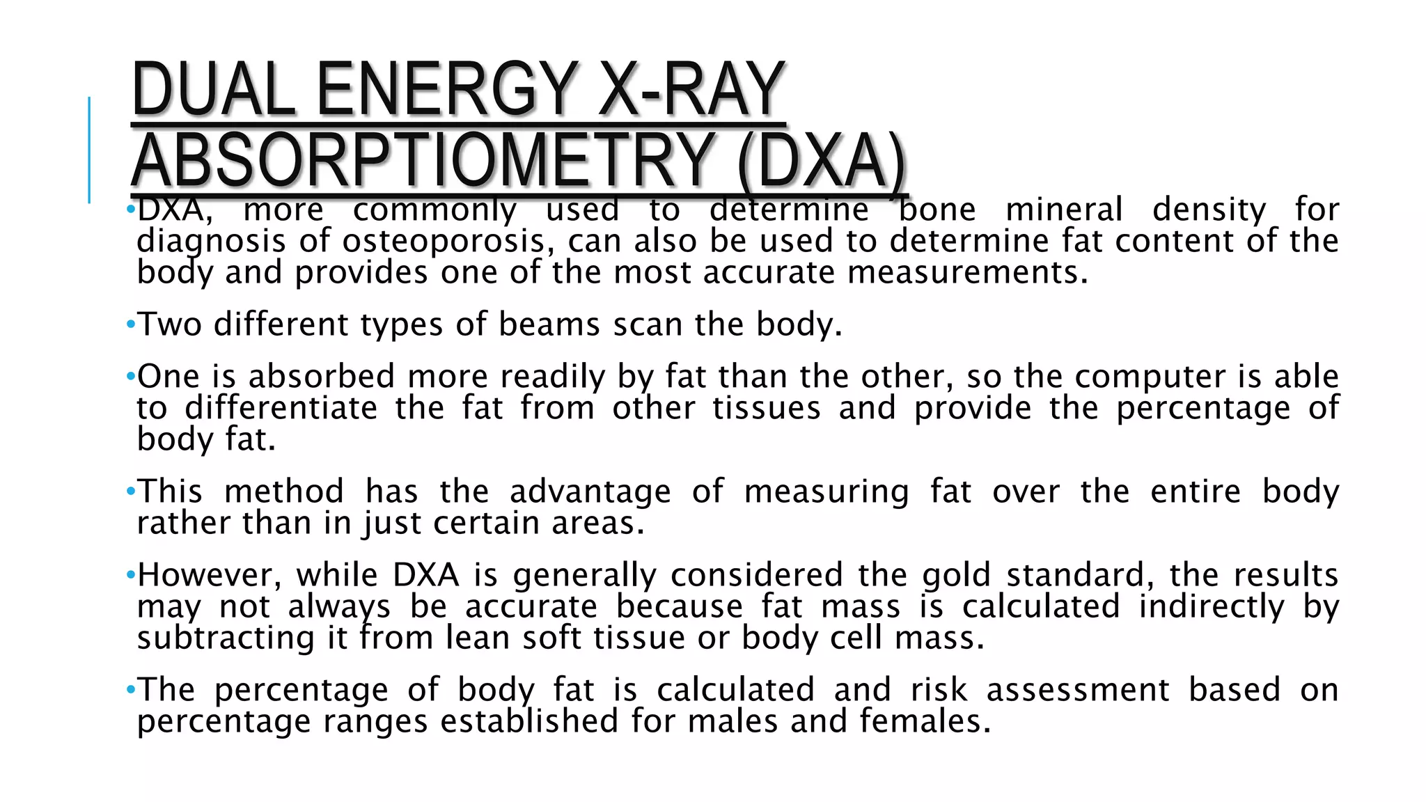 Assessment of obesity | PPTX