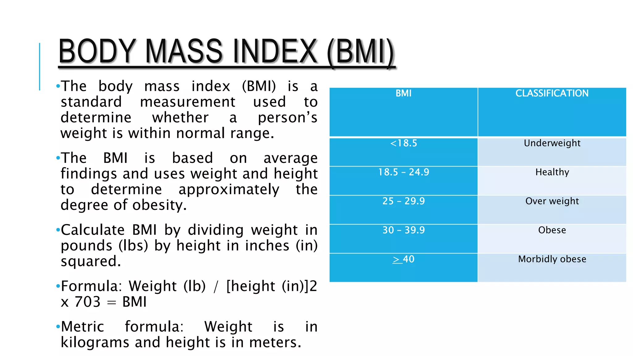Assessment of obesity | PPTX