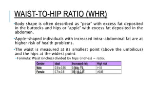 Assessment of obesity | PPTX