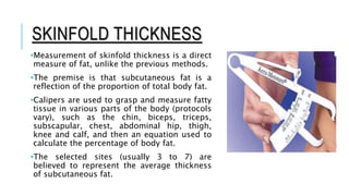 Assessment of obesity | PPTX