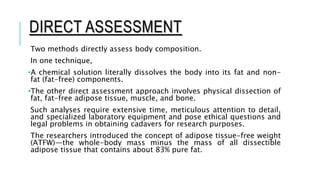 Assessment of obesity | PPTX