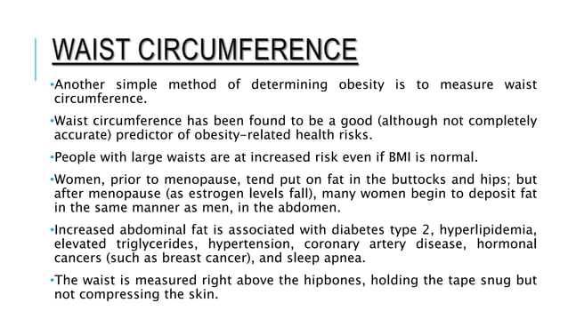 Assessment of obesity | PPTX | Endocrine and Metabolic Diseases ...