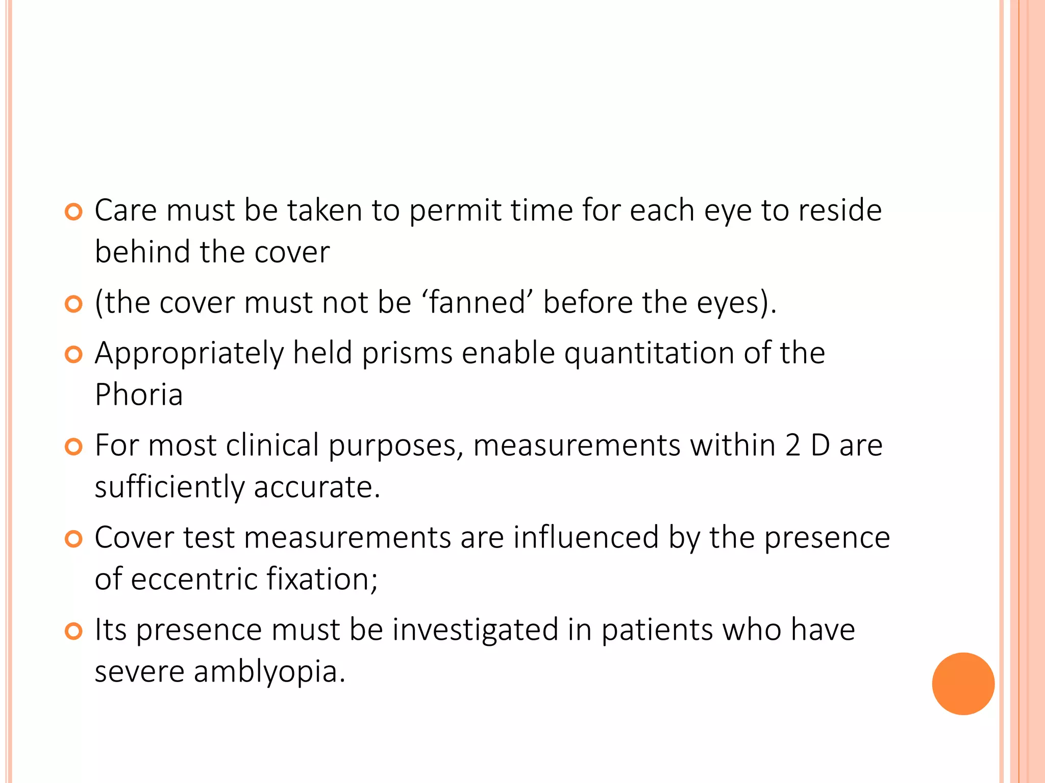 Assessment of ocular alignment | PPTX