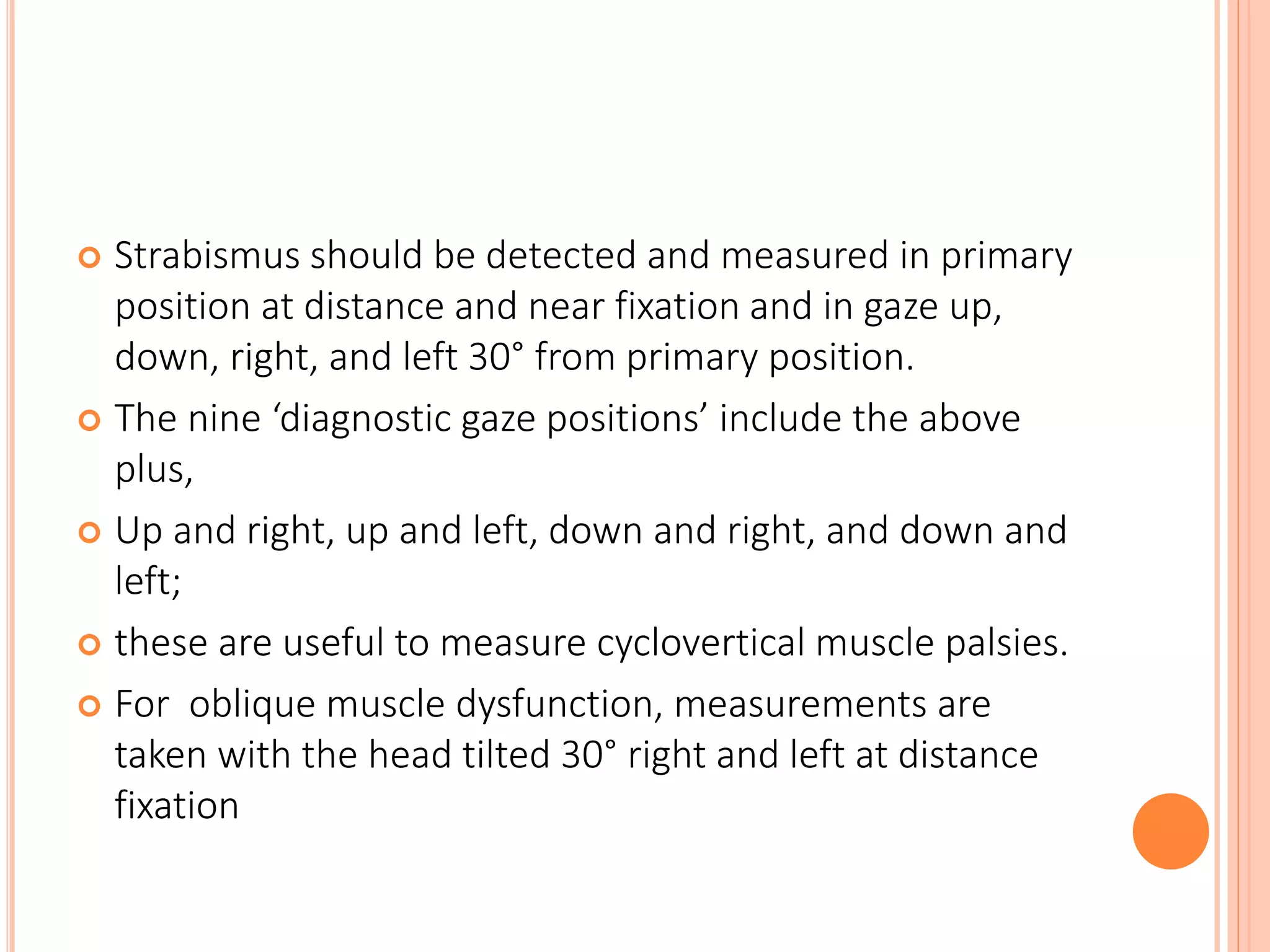 Assessment of ocular alignment | PPTX