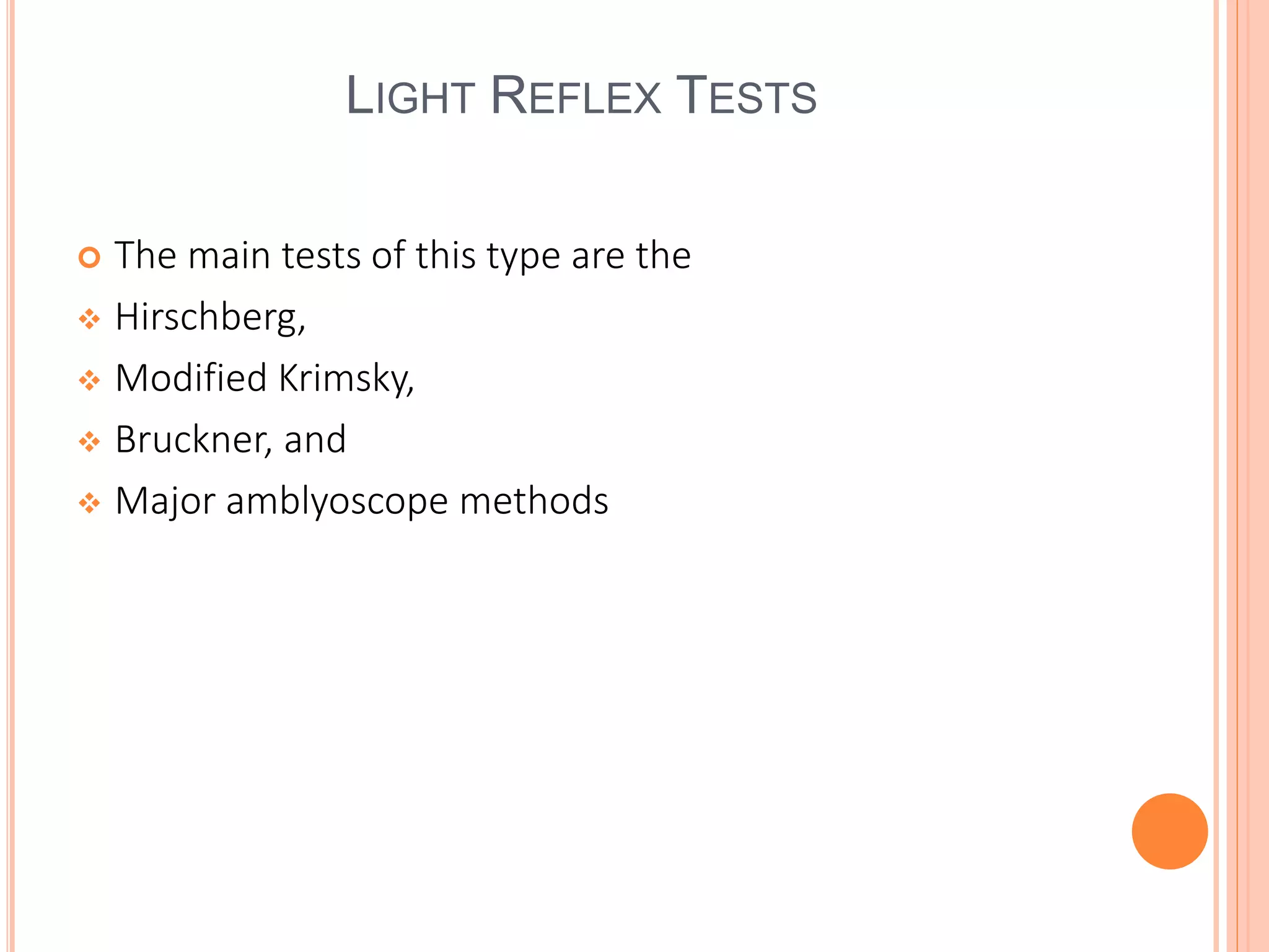 Assessment of ocular alignment | PPTX