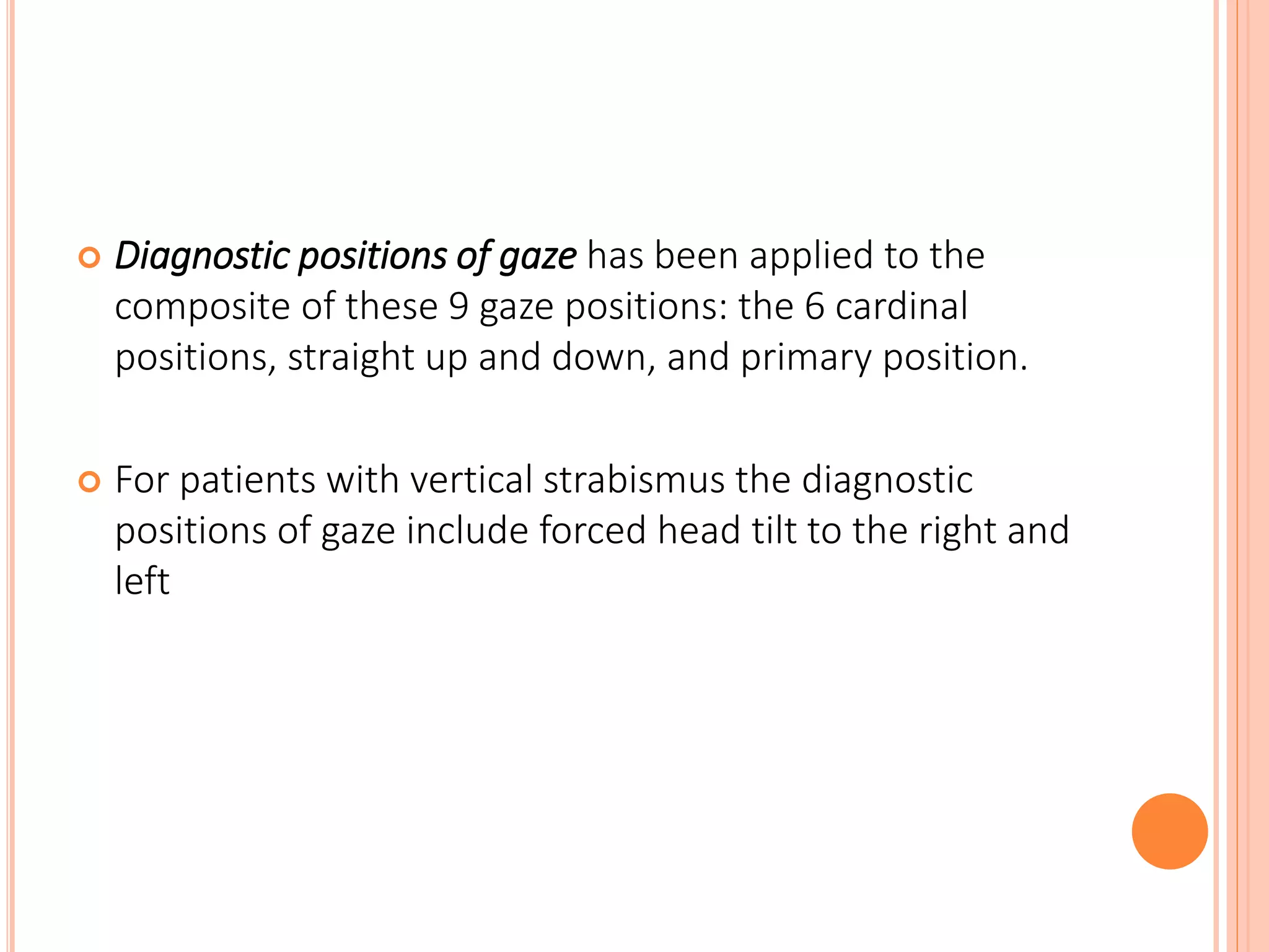 Assessment of ocular alignment | PPTX