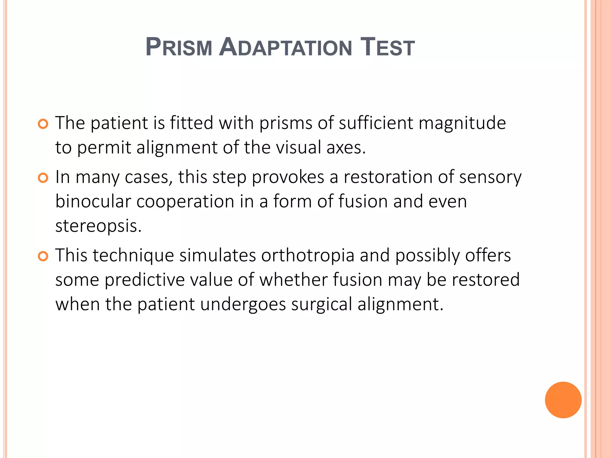 Assessment of ocular alignment | PPTX