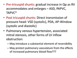 Assessment of operability of left to right shunts | PPTX