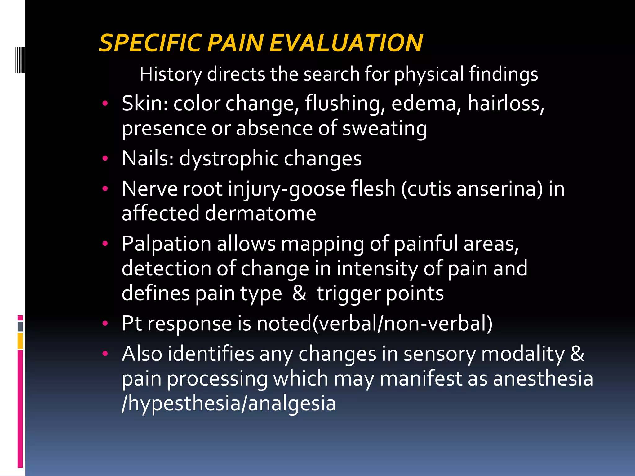Assessment of pain | PPTX