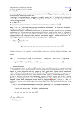 Assessment of passion fruit orchard management and farmers | PDF