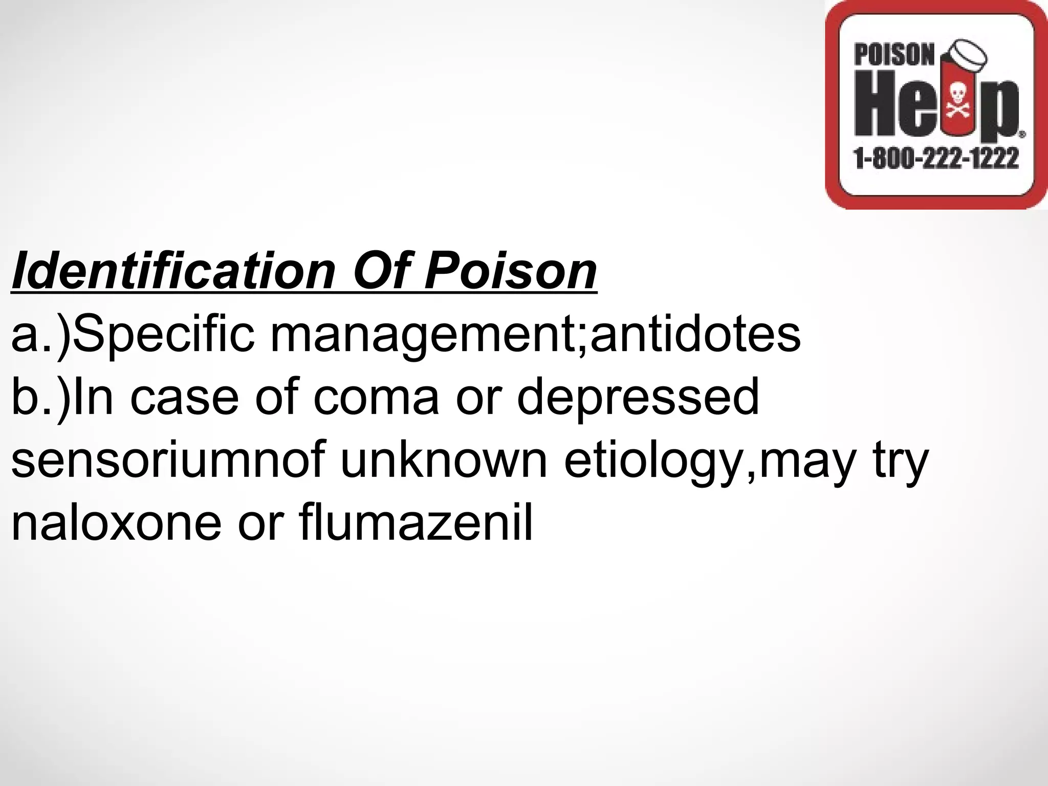 Assessment of patient- history and examination #poisoning | PPT