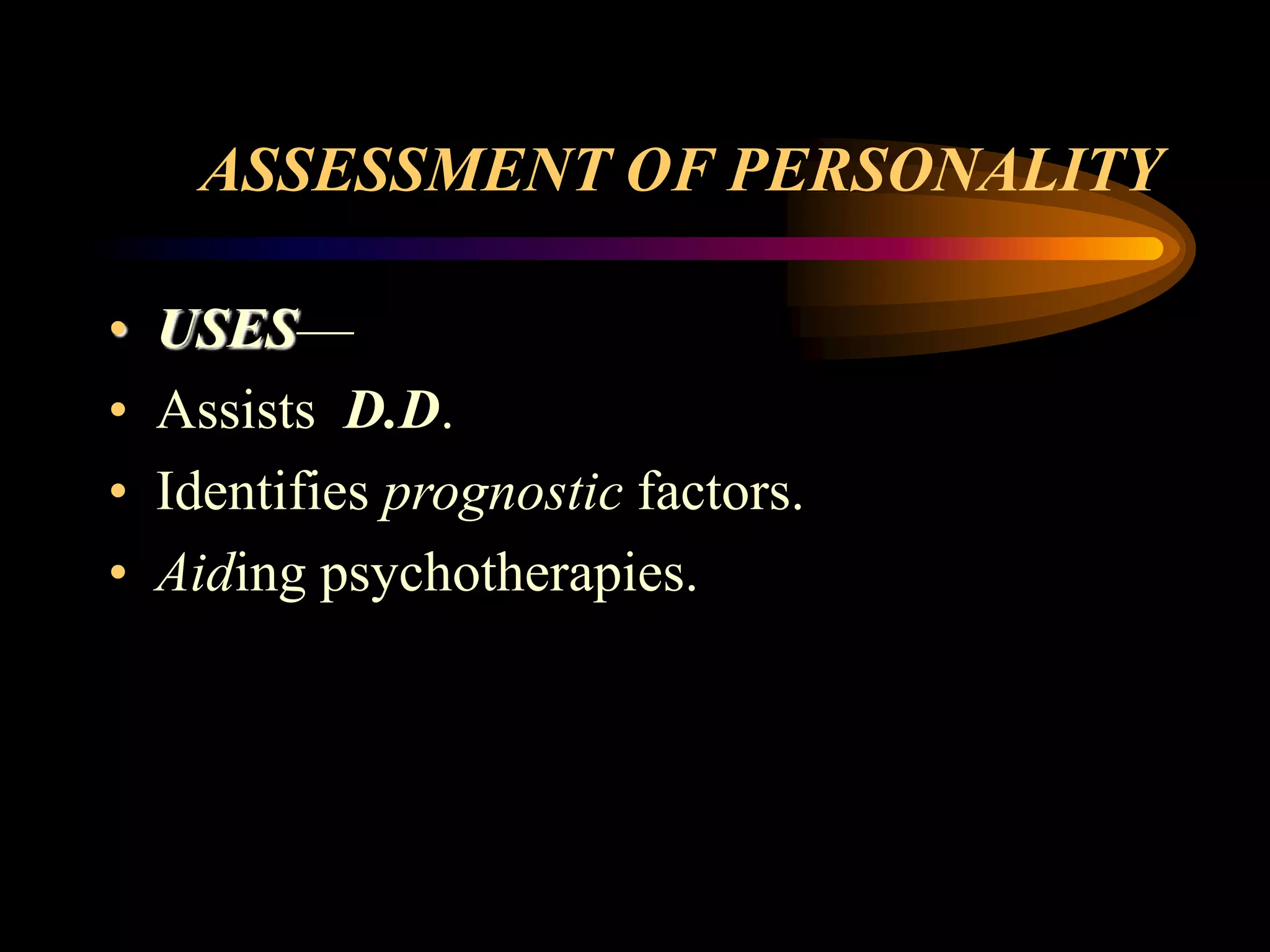 Assessment of Personality Disorders.pptx