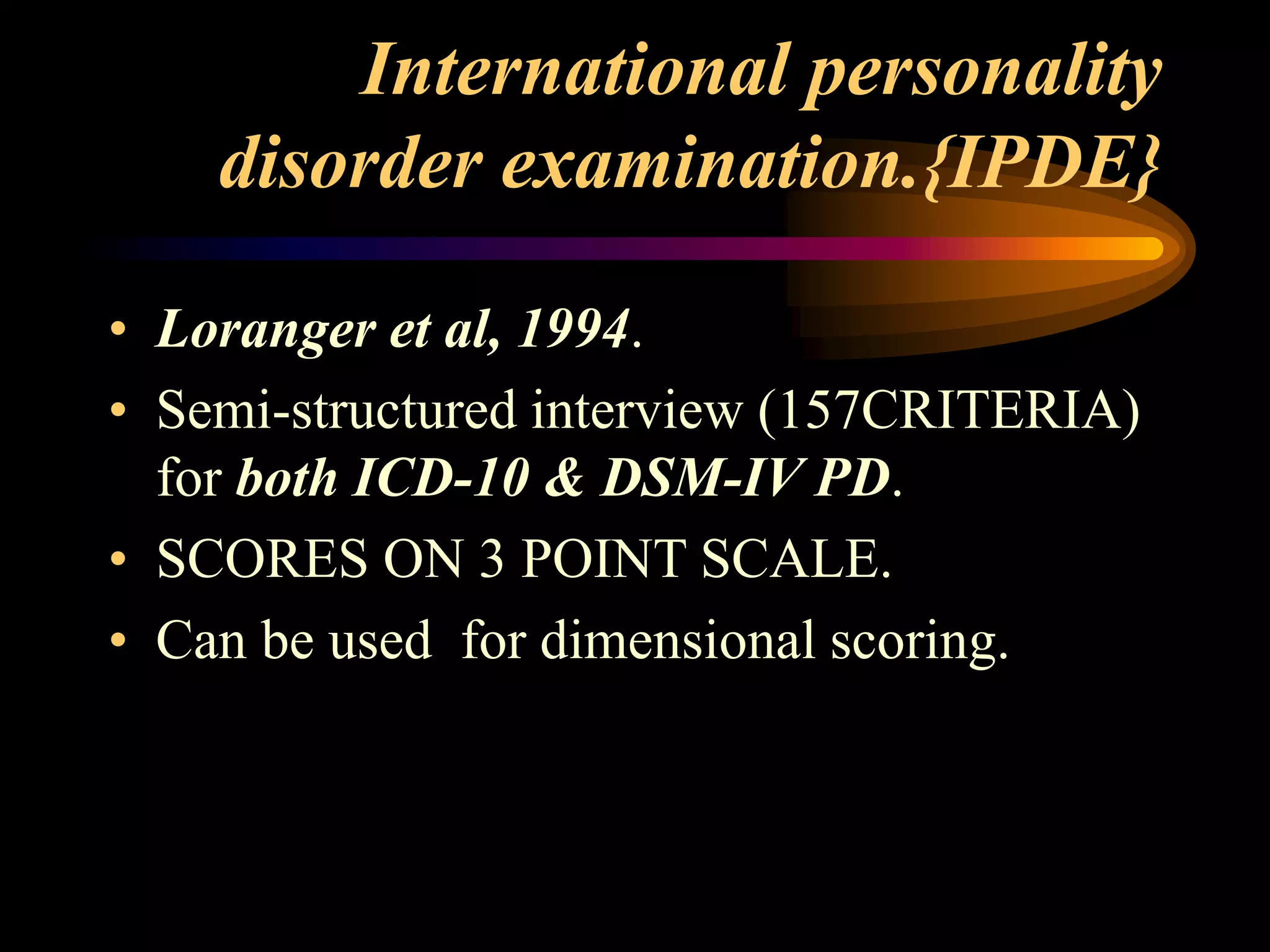 Assessment of Personality Disorders.pptx