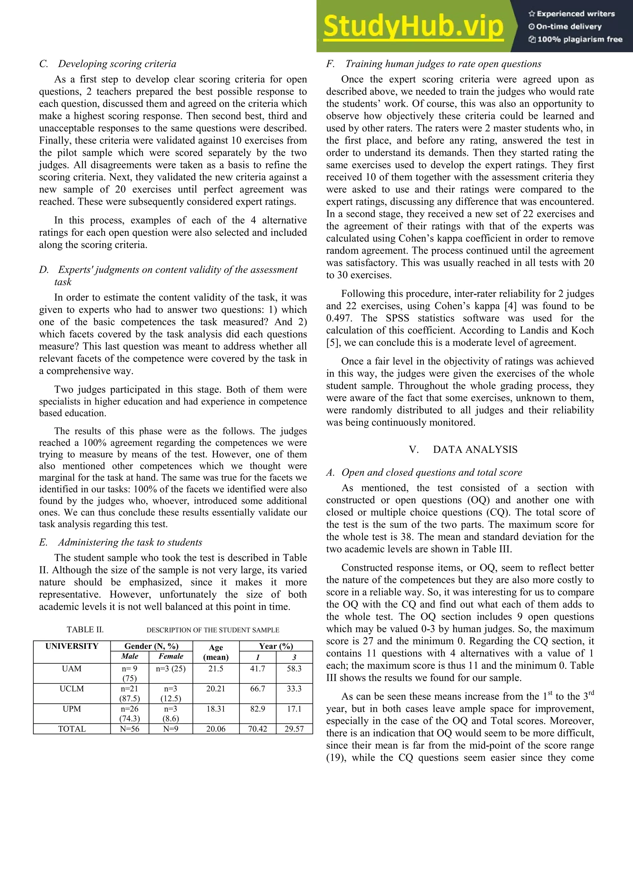 Assessment Of Problem Solving In Computing Studies | PDF