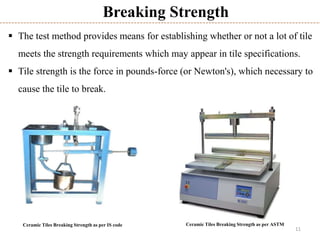 Assessment Of Quality Of Tiles Works & Washed Stone Grit Plaster Works ...
