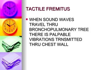 Assessment of respiratory system | PPT