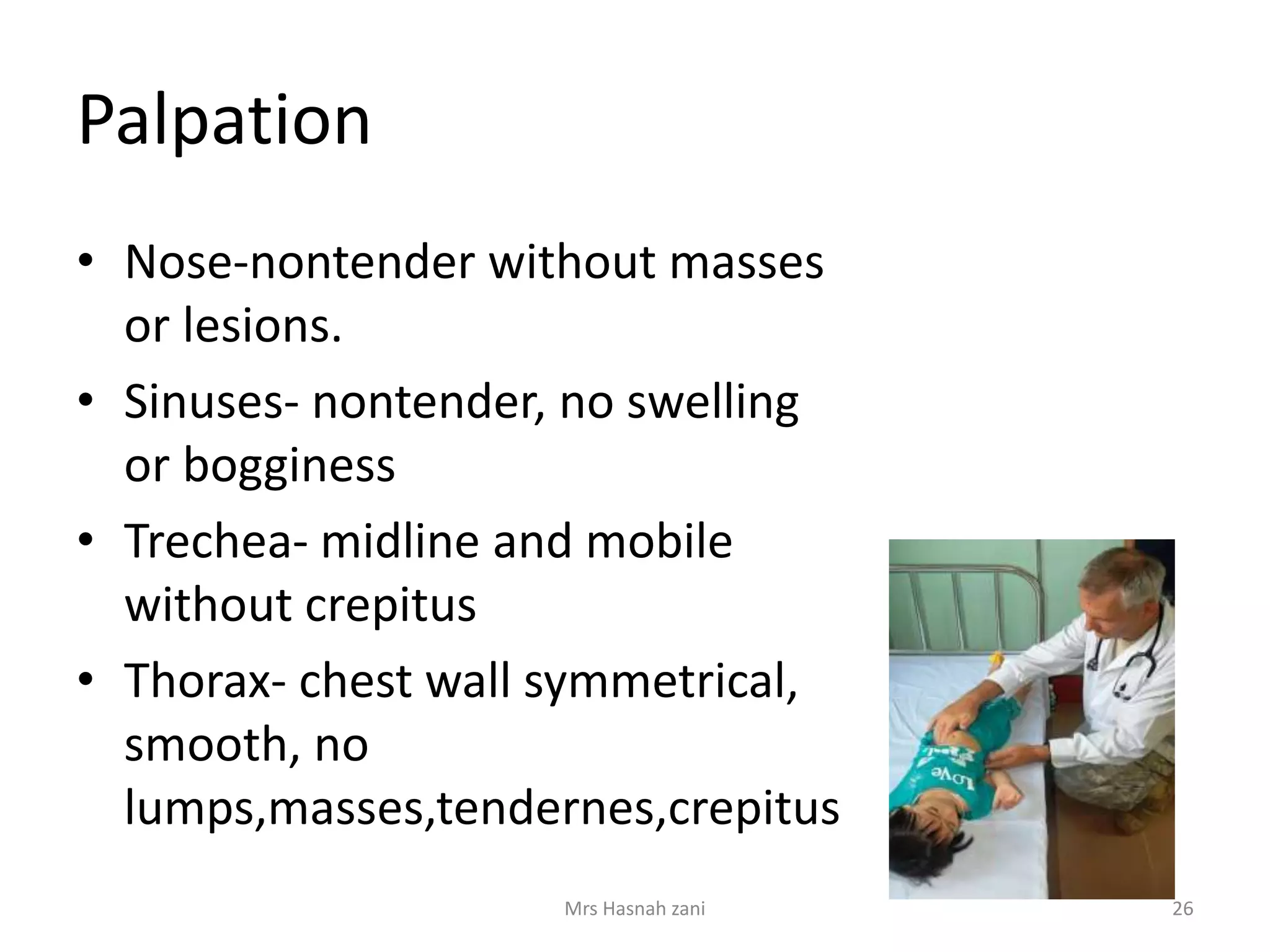 Assessment of respiratory system | PPTX