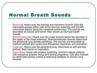 Assessment of respiratory system | PPT