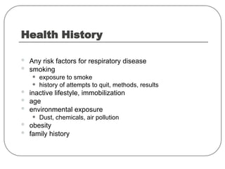 assessment_of_respiratory system of patients | PPT