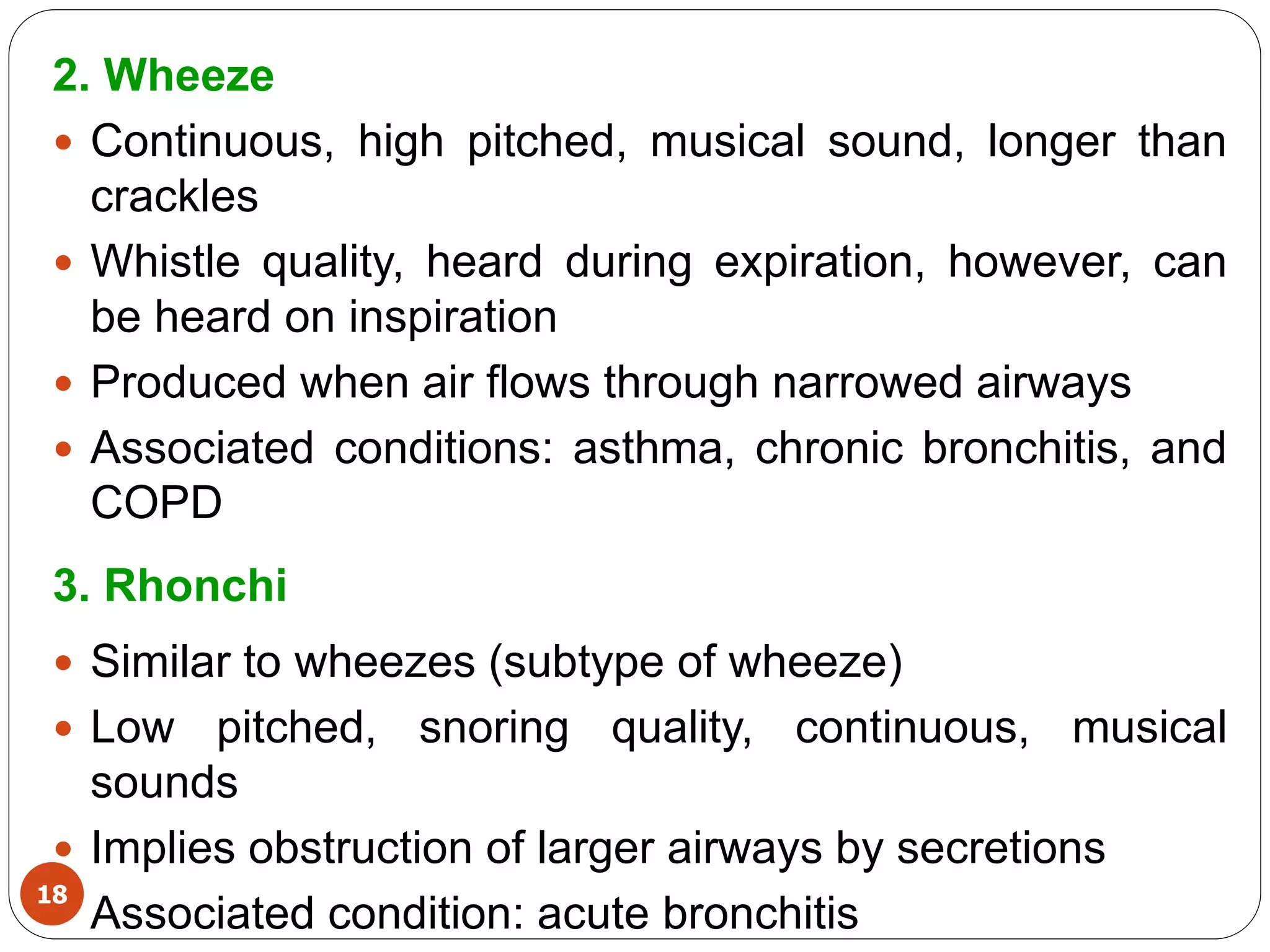 Assessment of respiratory system 2 | PPTX