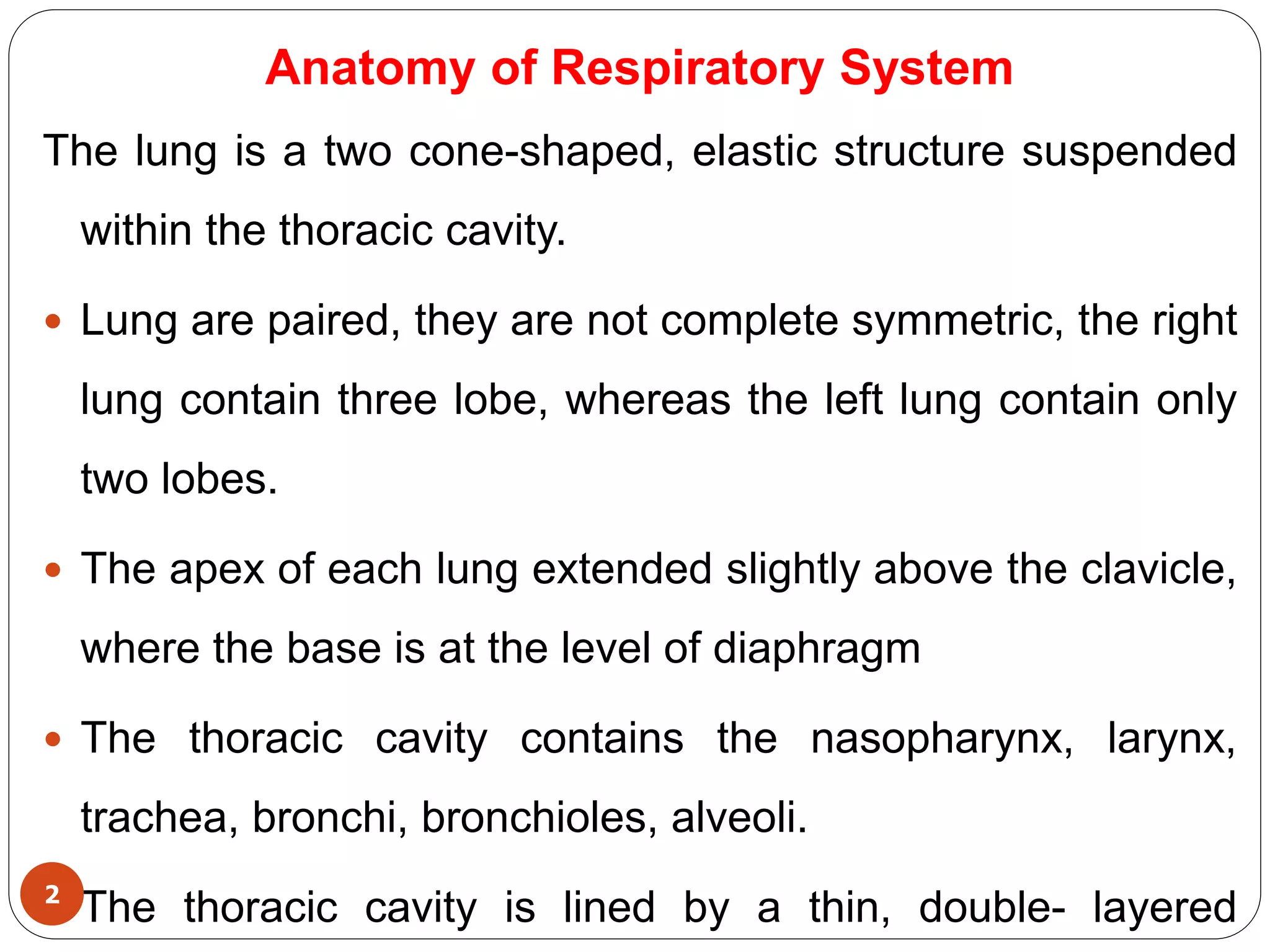 Assessment of respiratory system 2 | PPTX