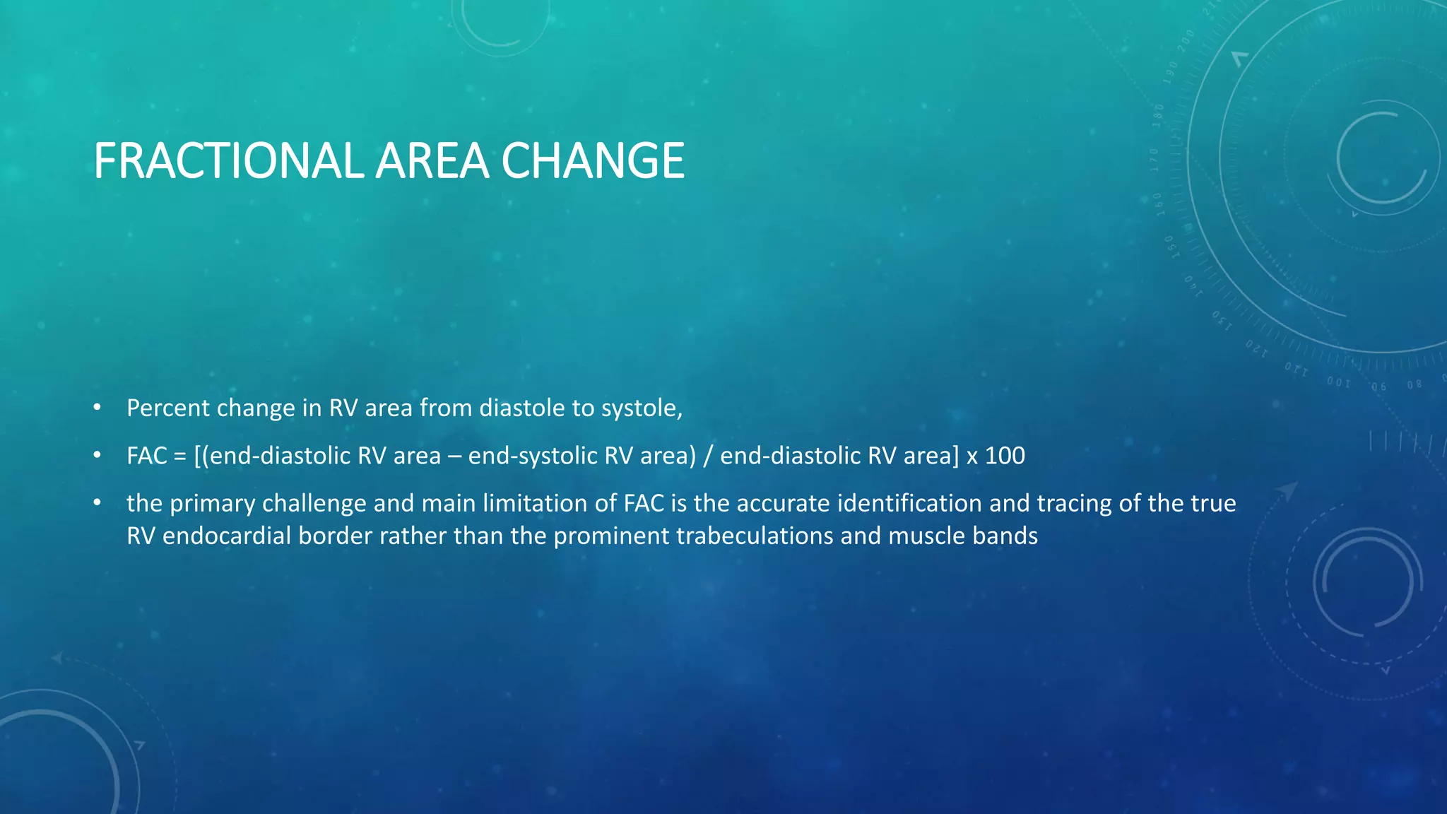 Assessment of rv function | PPTX