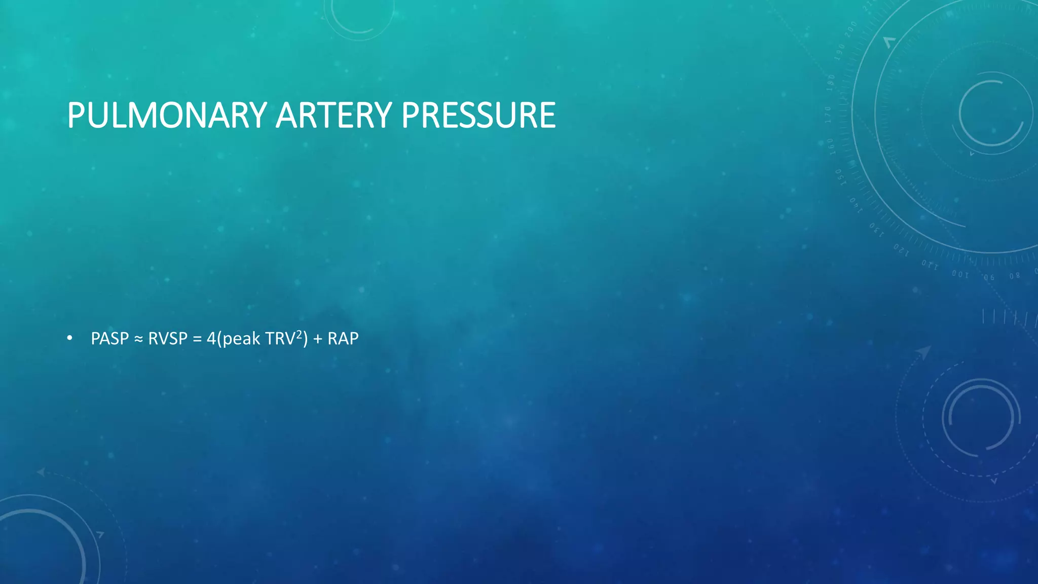 Assessment of rv function | PPTX
