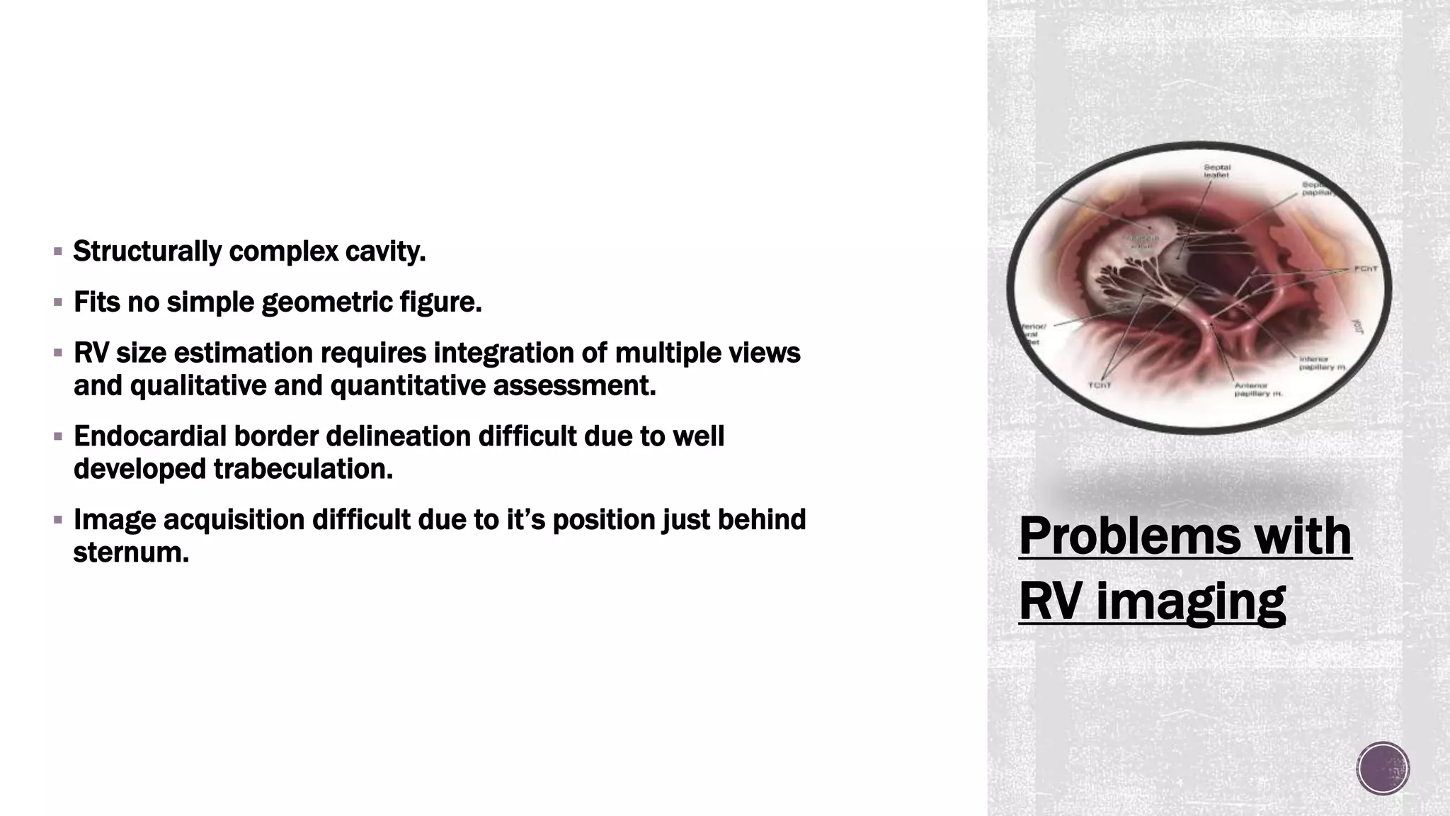 ASSESSMENT OF RV FUNCTION.pptx | Heart and Cardiovascular Diseases ...