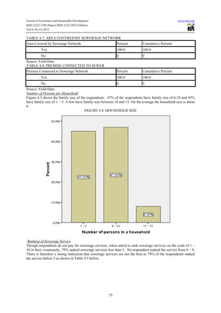 Assessment of sewerage tariff in accra | PDF