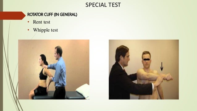 Assessment of shoulder