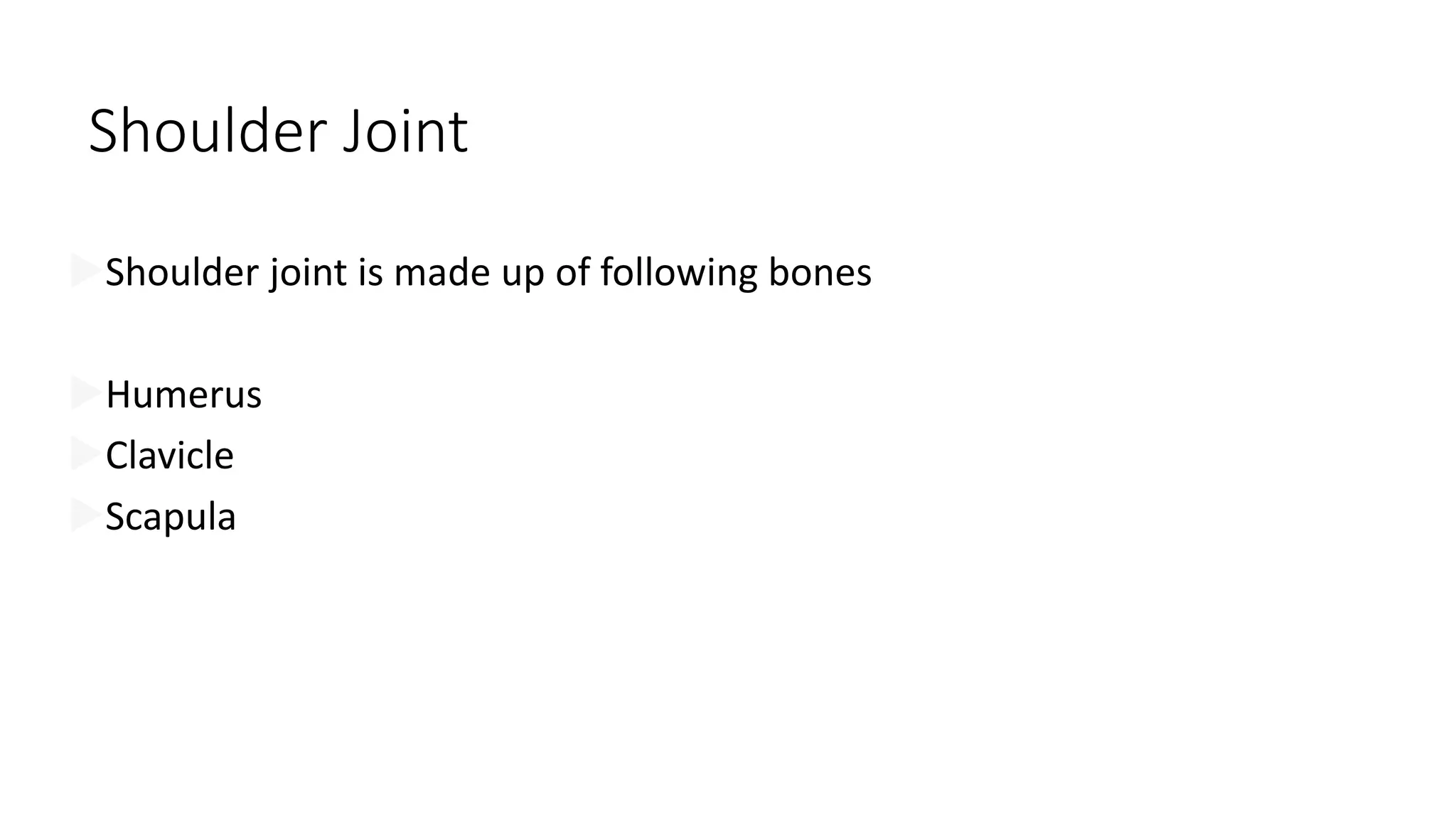 Assessment of shoulder joint | PPT