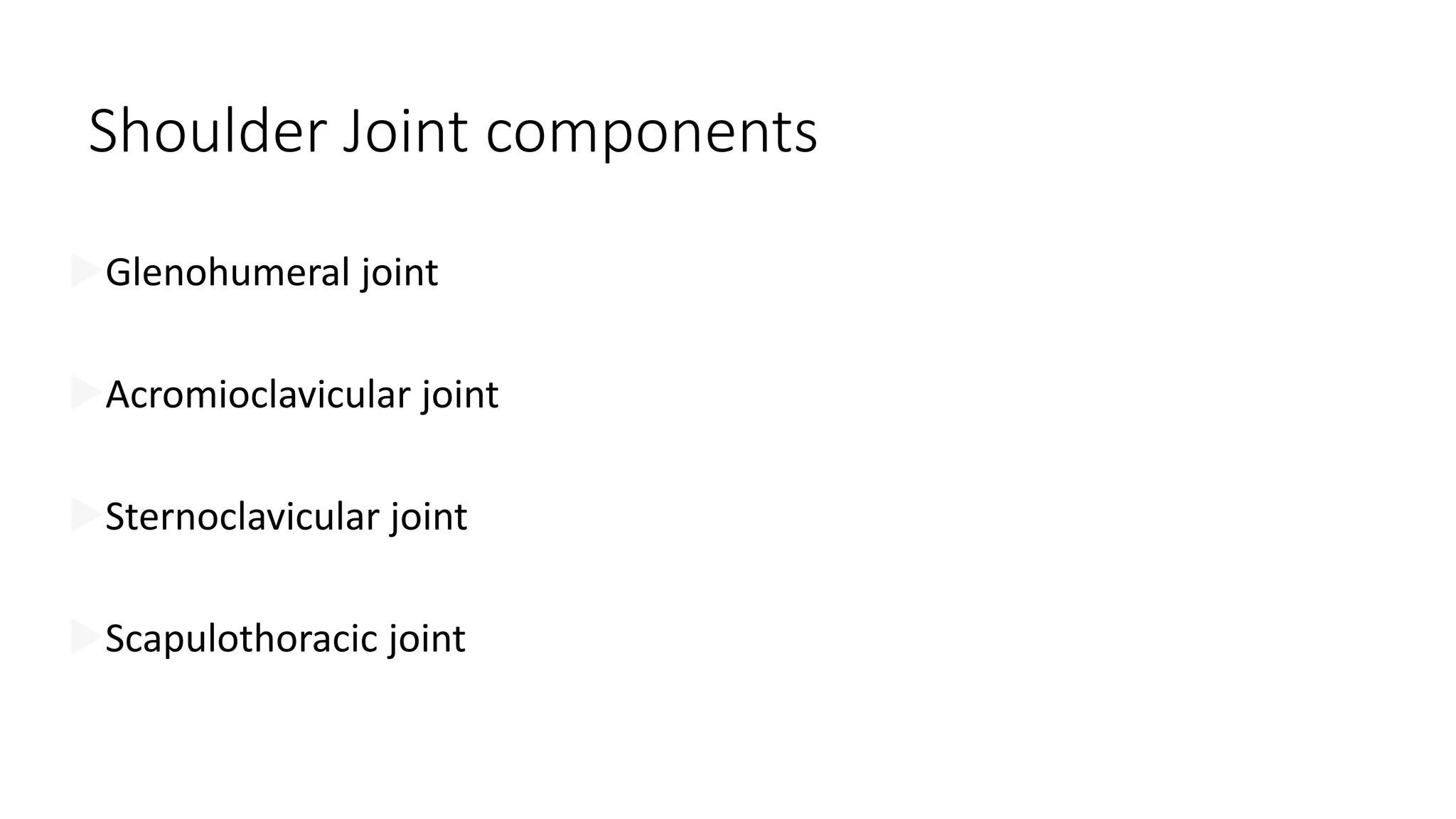 Assessment of shoulder joint | PPT