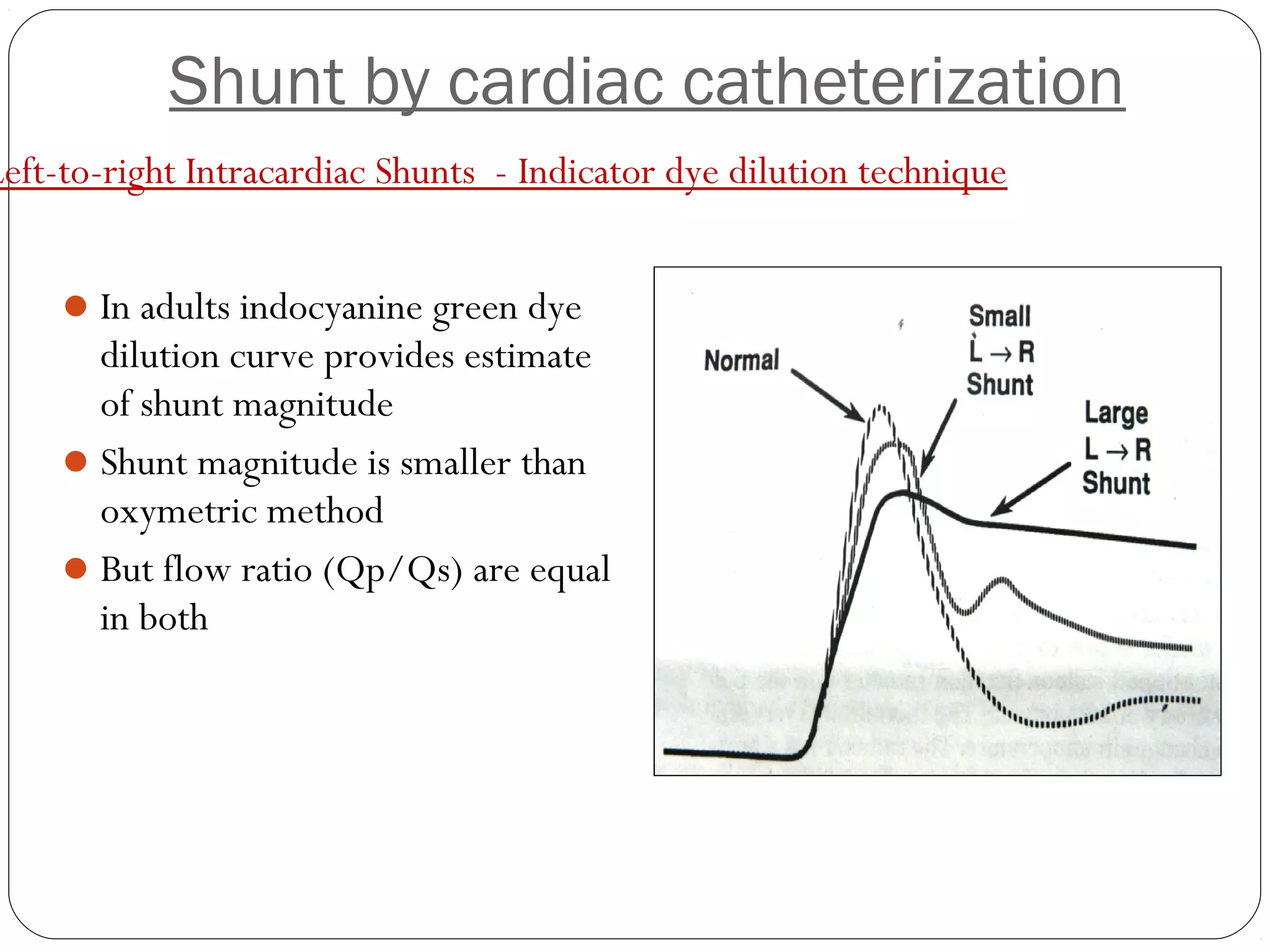 Assessment of shunt by cardiac catheterization | PPT
