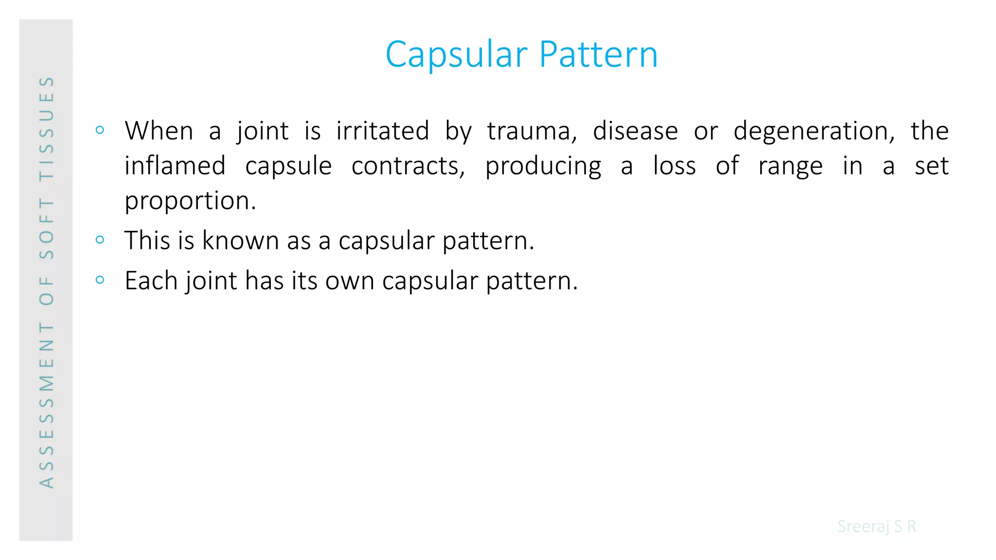 Assessment of contractile & inert tissues | PPTX