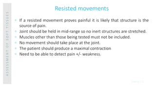 Assessment of contractile & inert tissues | PPTX