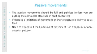 Assessment of contractile & inert tissues | PPTX