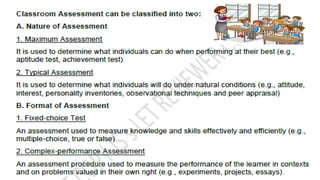 ASSESSMENT OF STUDENT LEARNING - REVIEWER.pptx