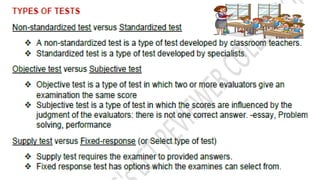 ASSESSMENT OF STUDENT LEARNING - REVIEWER.pptx
