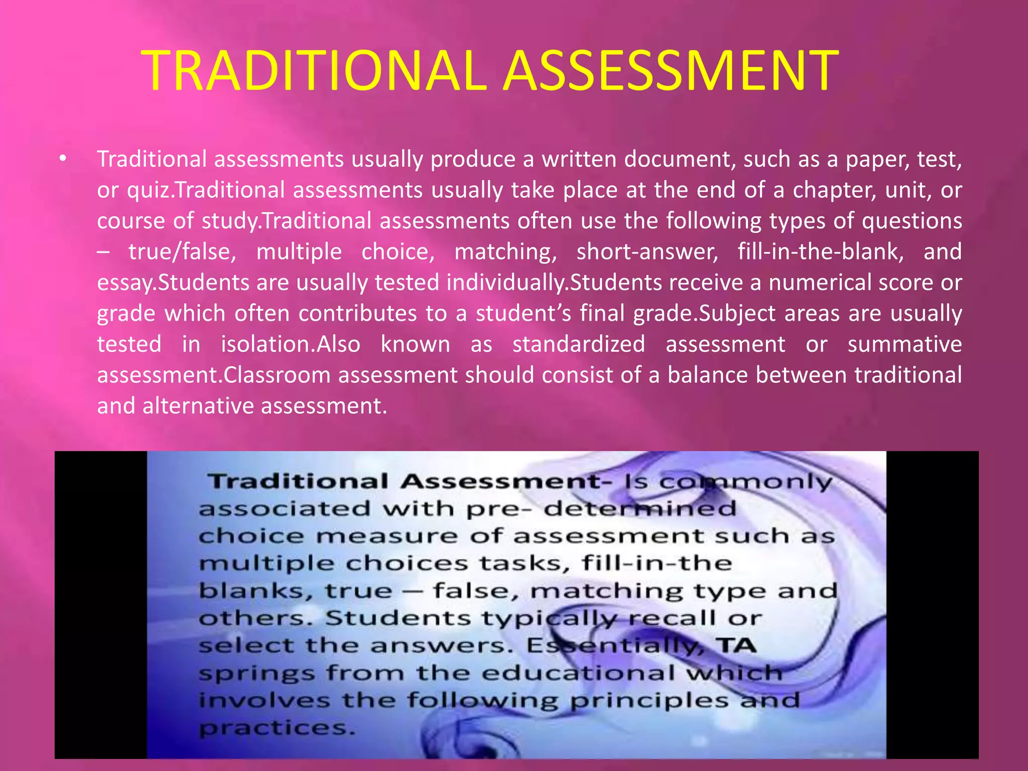 Assessment of student learning 1 | PPTX